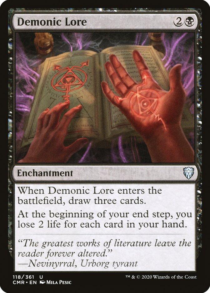 Demonic Lore | Commander Legends | Commander | Card Kingdom