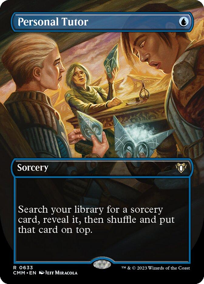 Commander Masters Variants: Personal Tutor (Borderless)