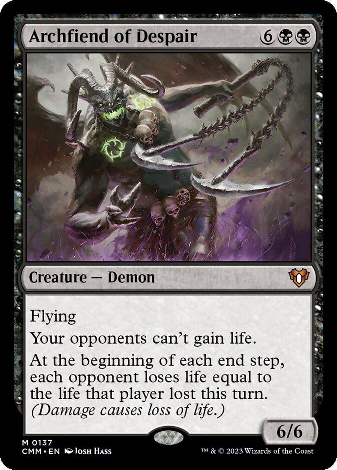 Archfiend of Despair | Commander Masters | Commander | Card Kingdom