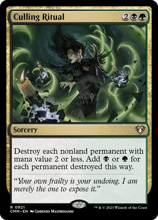 Culling Ritual | Commander Masters | Commander | Card Kingdom