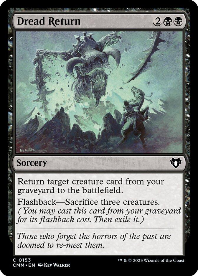 Dread Return | Commander Masters | Commander | Card Kingdom