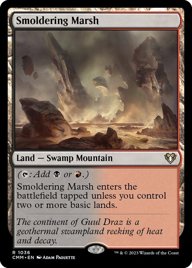 Smoldering Marsh | Commander Masters | Commander | Card Kingdom