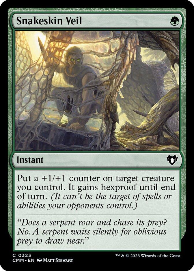 Snakeskin Veil | Commander Masters Foil | Commander | Card Kingdom