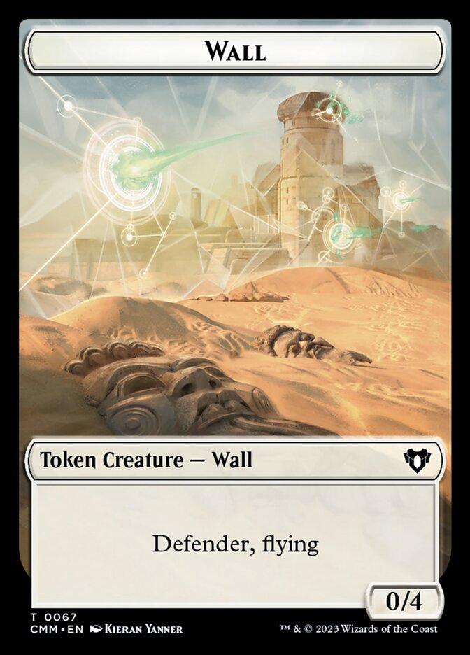 Wall Token // Kor Ally Token | Commander Masters | Commander | Card Kingdom