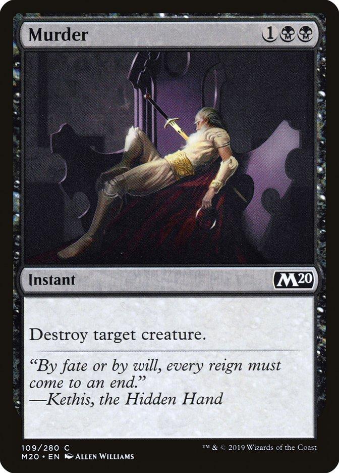 Murder | Core Set 2020 | Modern | Card Kingdom