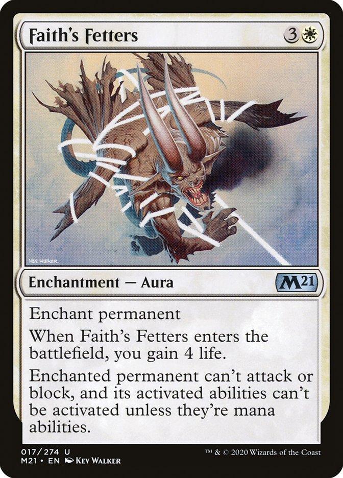 Faith's Fetters | Core Set 2021 | Modern | Card Kingdom