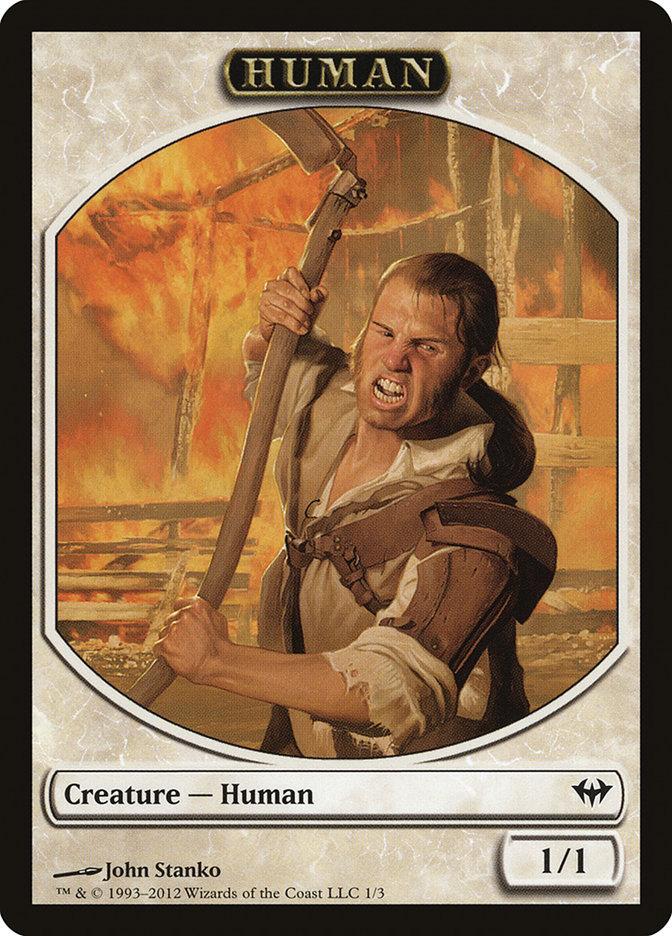 Human Token | Dark Ascension | Modern | Card Kingdom