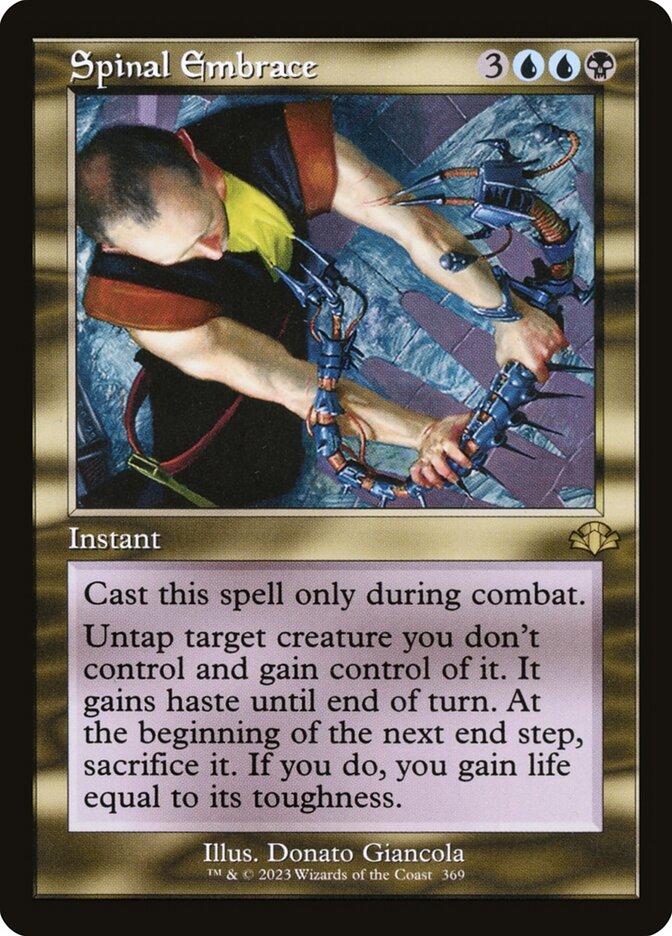 Dominaria Remastered Variants: Spinal Embrace (Retro Frame)