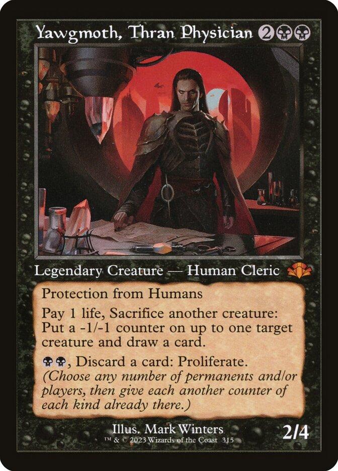 Dominaria Remastered Variants: Yawgmoth, Thran Physician (Retro Frame)