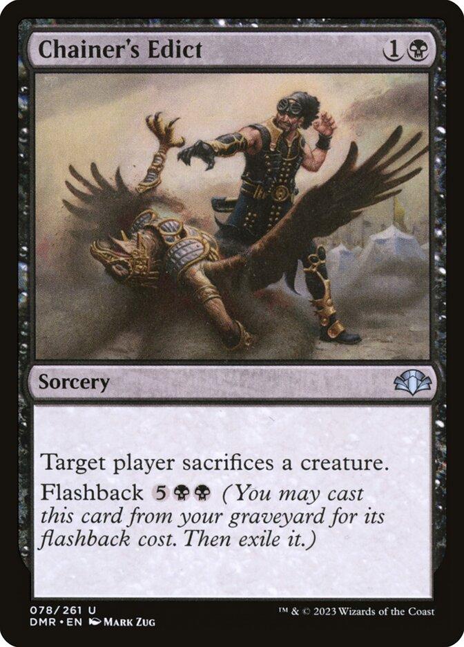 Chainer's Edict | Dominaria Remastered | Card Kingdom