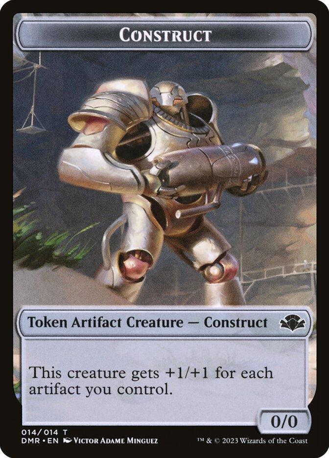 Construct Token | Dominaria Remastered Foil | Card Kingdom