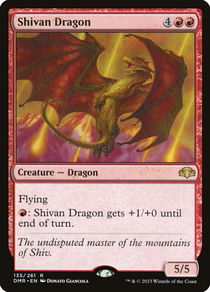Shivan Dragon | Dominaria Remastered | Card Kingdom