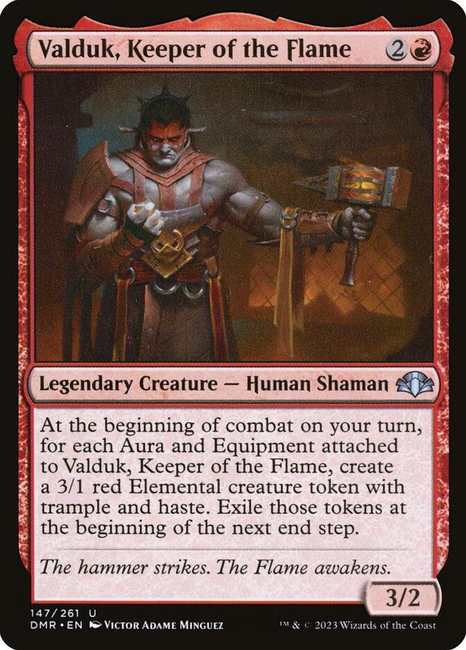 Valduk, Keeper of the Flame | Dominaria Remastered | Card Kingdom