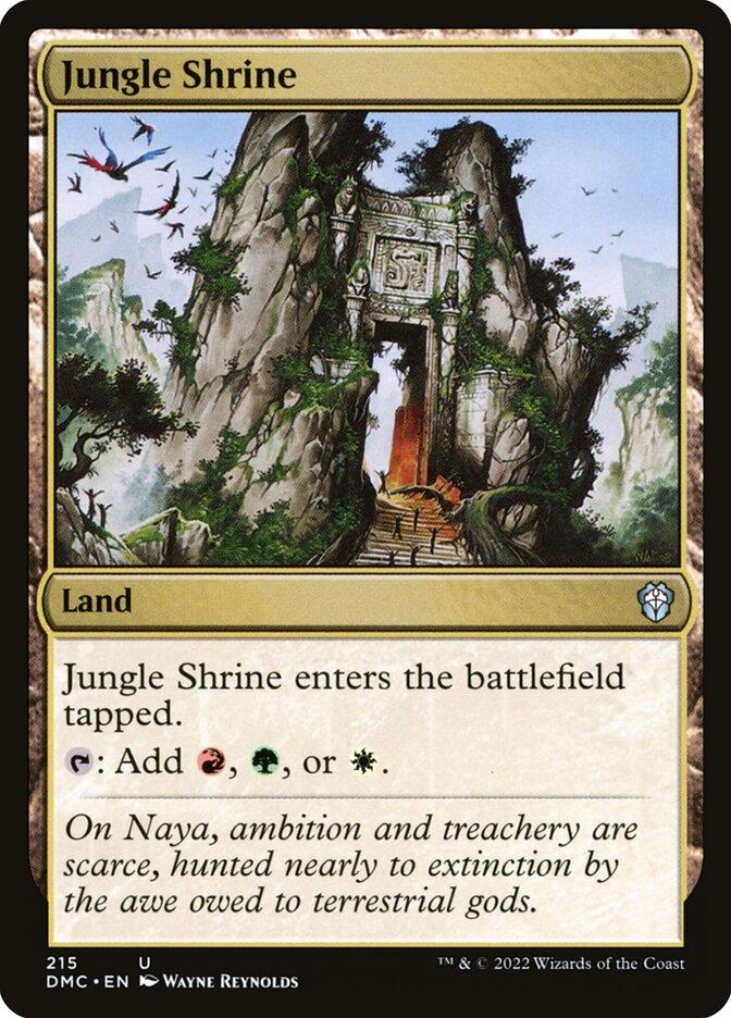 Jungle Shrine | Dominaria United Commander Decks | Commander | Card Kingdom