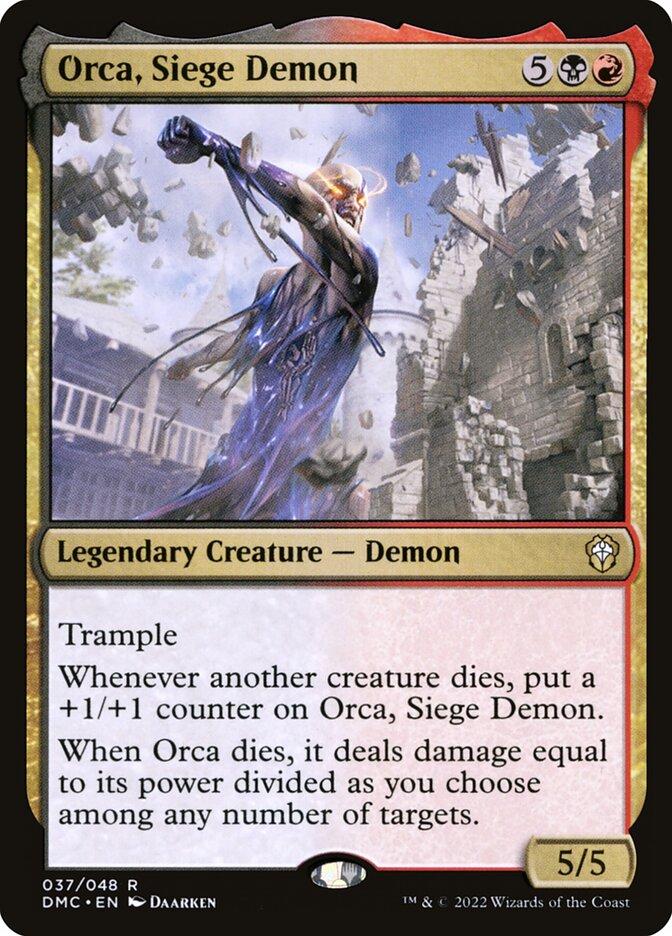 Orca, Siege Demon | Dominaria United Commander Decks | Commander | Card ...