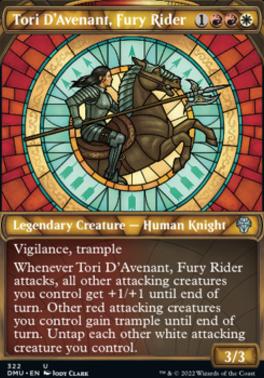 Tori D'Avenant, Fury Rider | Dominaria United Variants | Standard ...