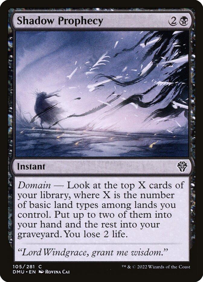 Shadow Prophecy | Dominaria United | Standard | Card Kingdom