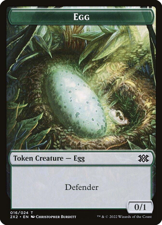Egg Token | Double Masters 2022 | Card Kingdom