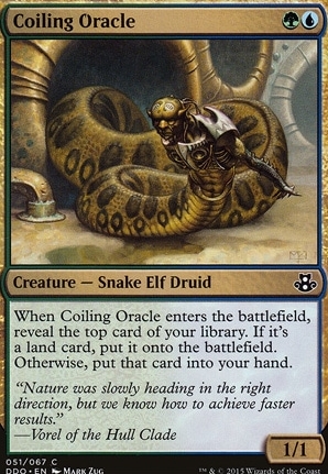 Coiling Oracle | Duel Decks: Elspeth Vs. Kiora | Card Kingdom