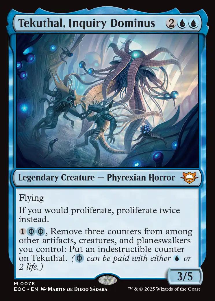Tekuthal, Inquiry Dominus | Edge of Eternities Commander Decks ...