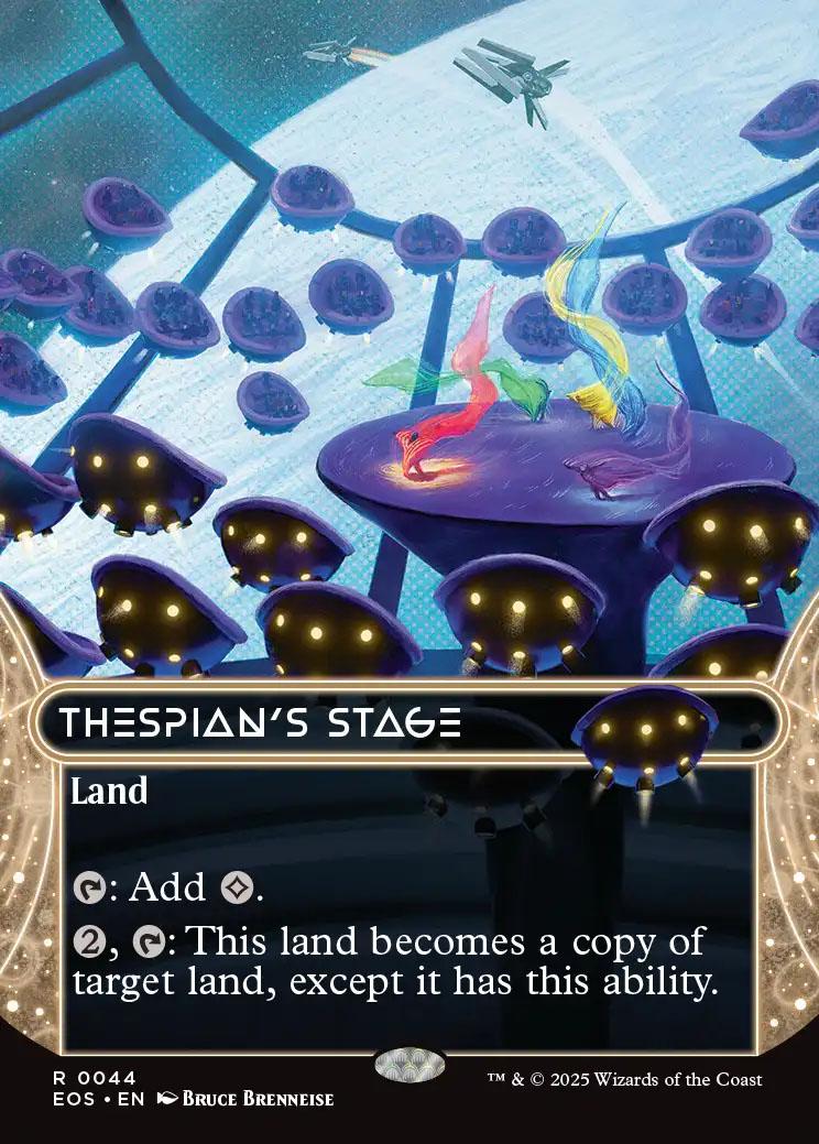 Edge of Eternities Stellar Sights: Thespian's Stage (0044 - Borderless)