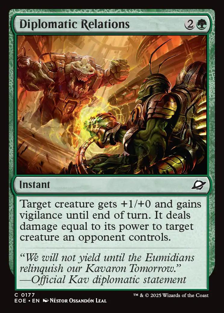 Diplomatic Relations | Edge of Eternities | Standard | Card Kingdom