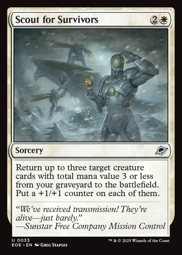 Scout for Survivors | Edge of Eternities | Standard | Card Kingdom