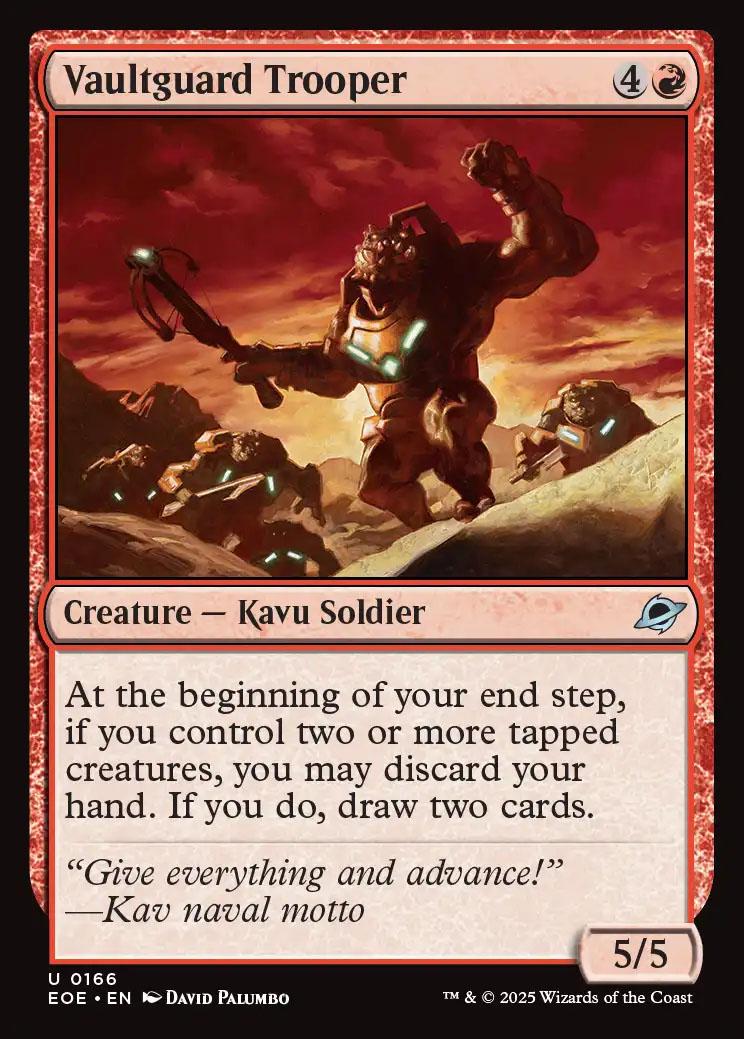 Vaultguard Trooper | Edge of Eternities | Standard | Card Kingdom