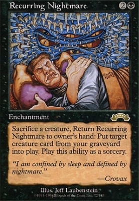 Recurring Nightmare | Exodus | Card Kingdom
