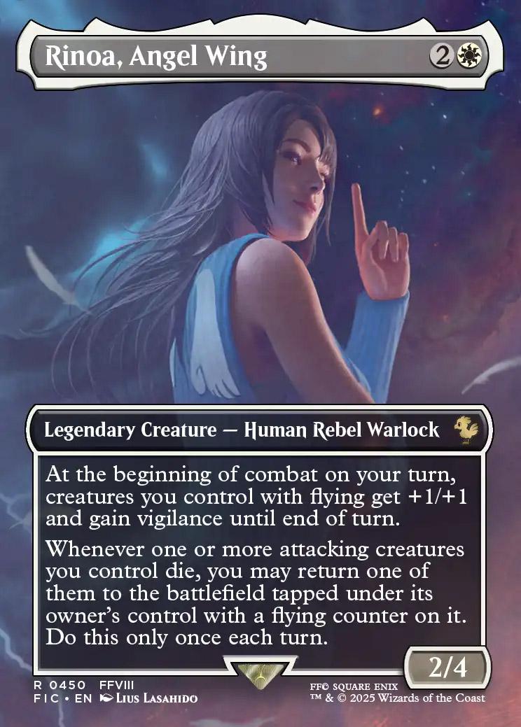Final Fantasy Commander Decks Variants: Rinoa, Angel Wing