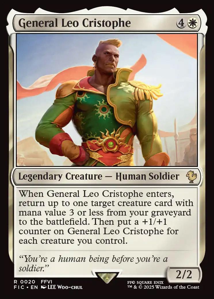 Final Fantasy Commander Decks: General Leo Cristophe