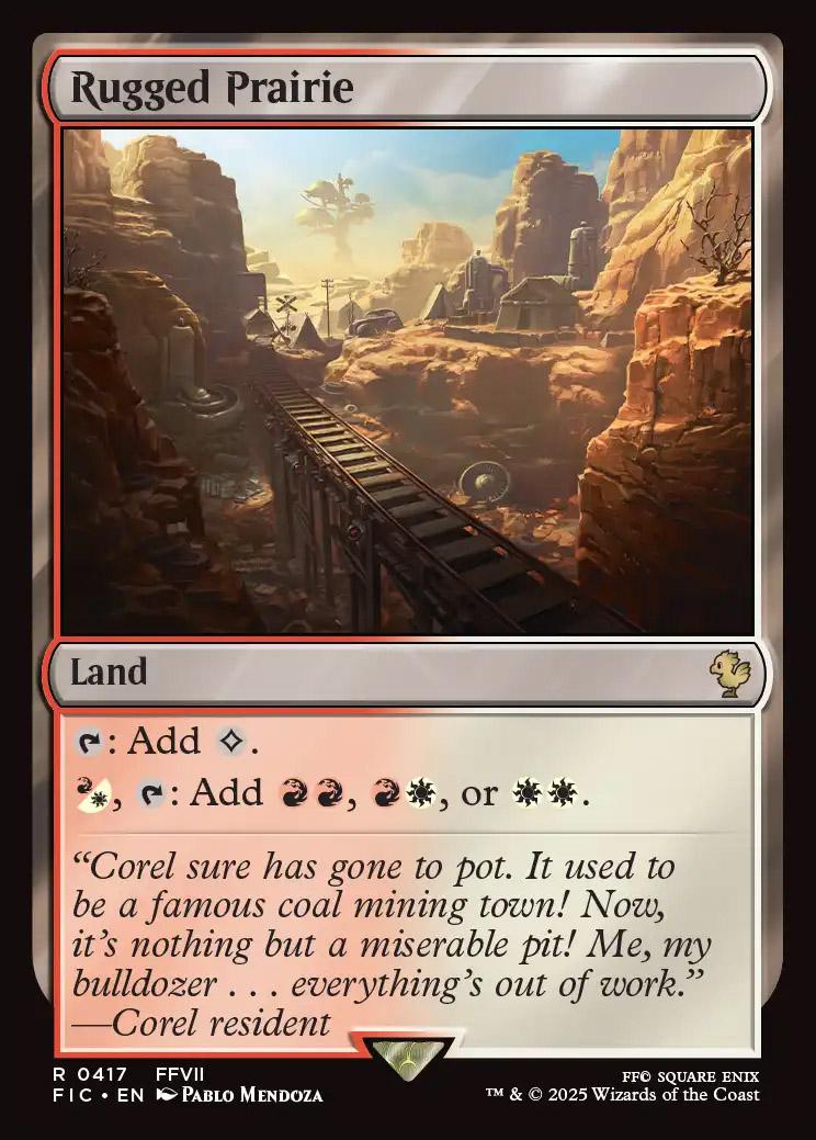 Final Fantasy Commander Decks: Rugged Prairie