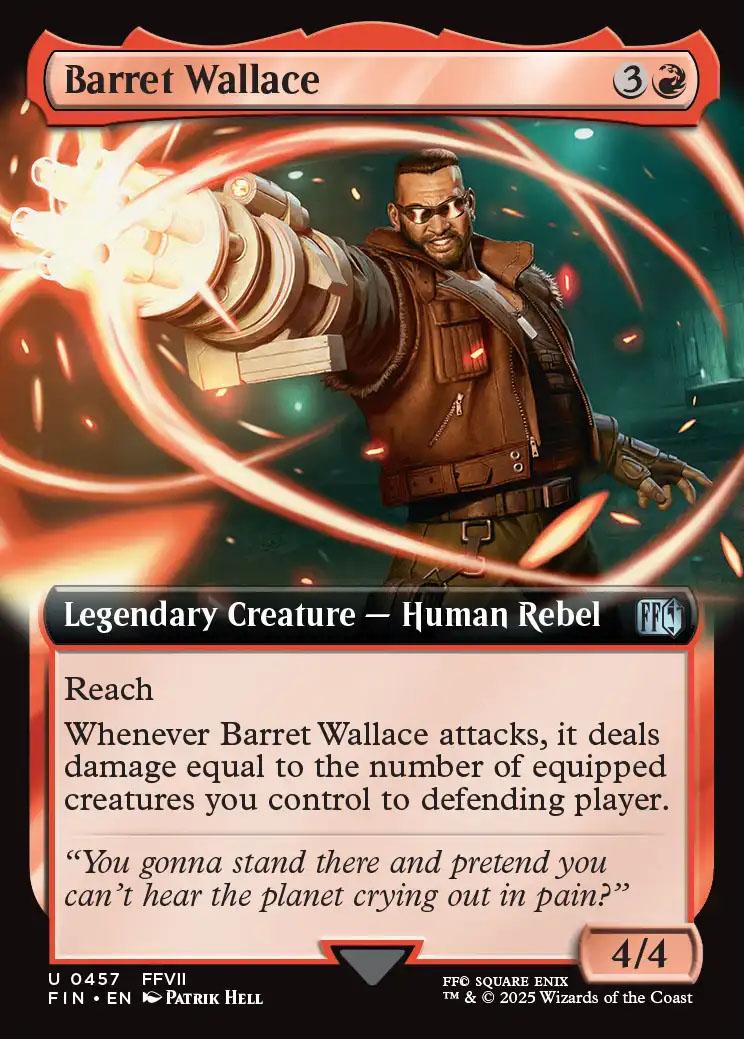 Final Fantasy Variants: Barret Wallace (0457 - Extended Art)