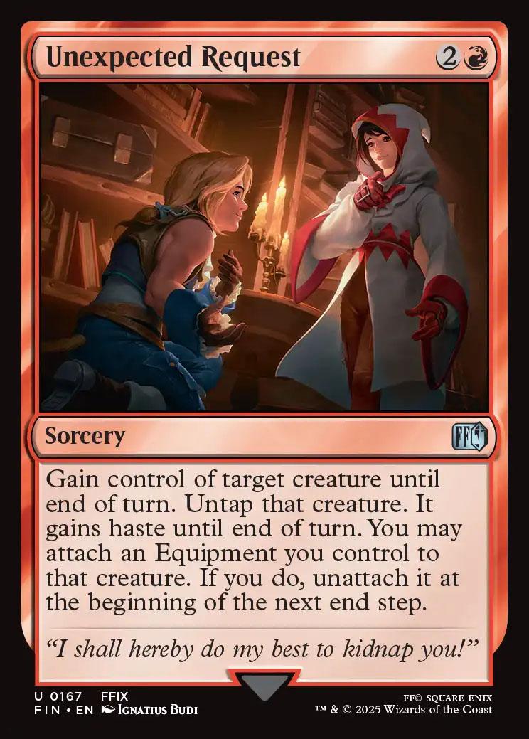 Unexpected Request | Final Fantasy | Card Kingdom