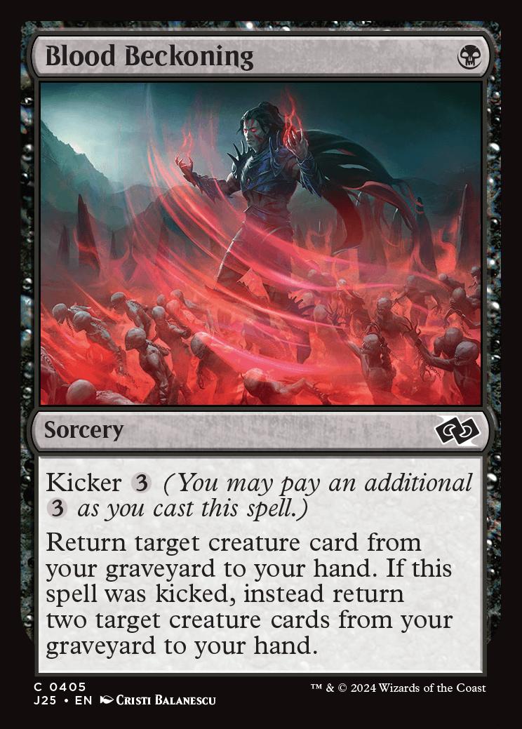 Blood Beckoning | Foundations Jumpstart | Card Kingdom