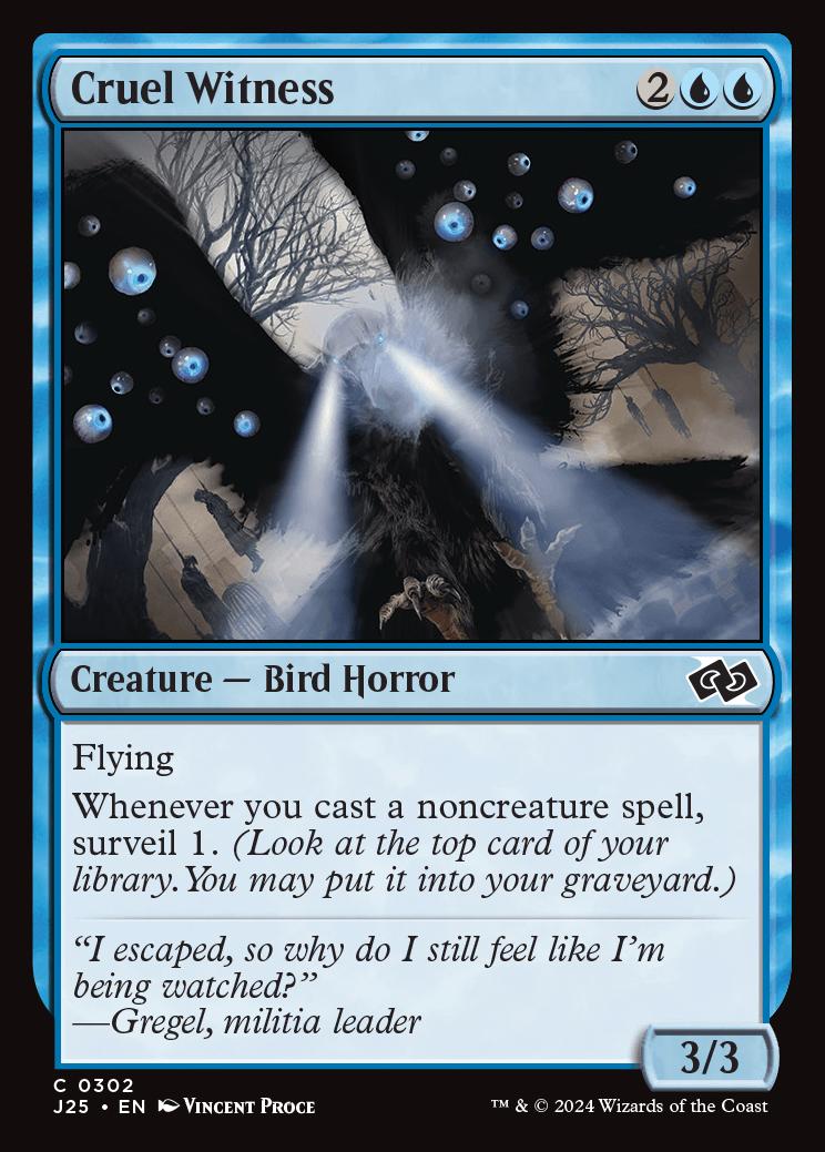 Cruel Witness | Foundations Jumpstart | Card Kingdom