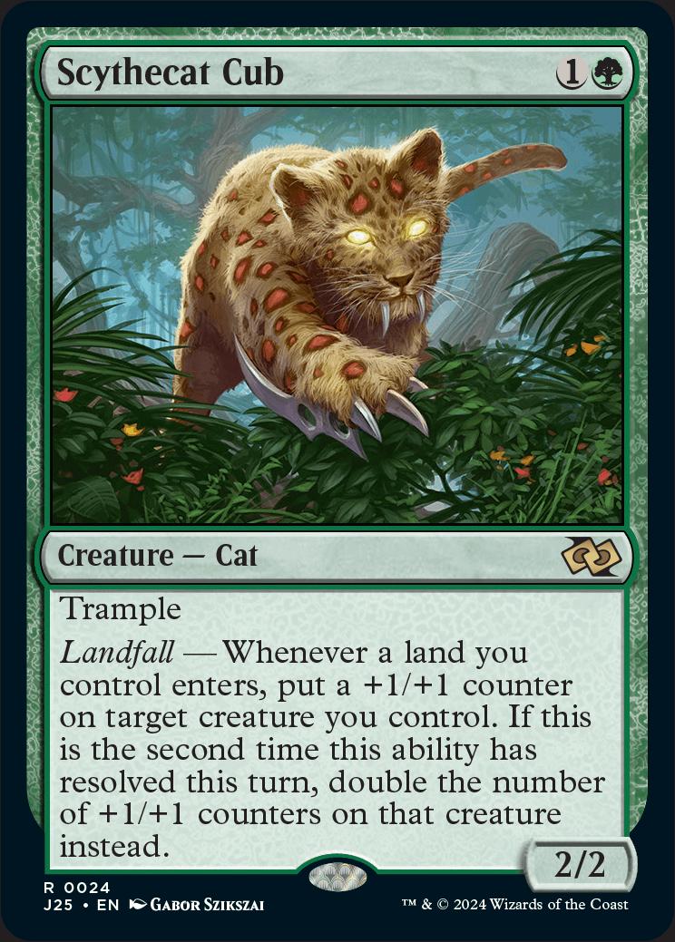 Scythecat Cub | Foundations Jumpstart | Card Kingdom