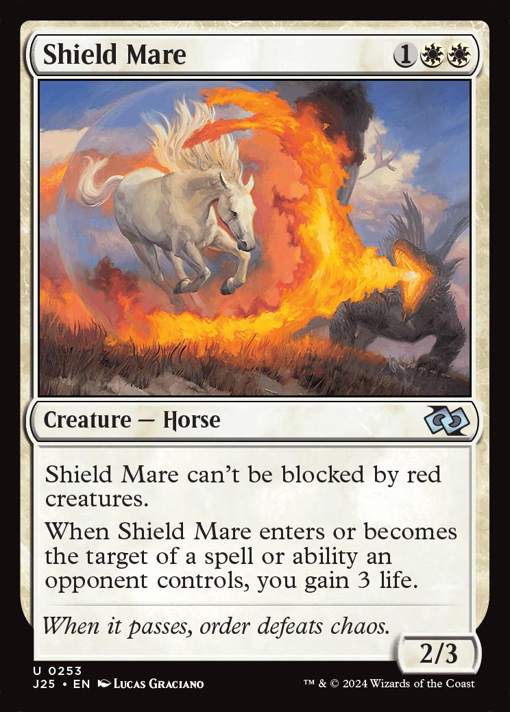 Shield Mare | Foundations Jumpstart | Card Kingdom