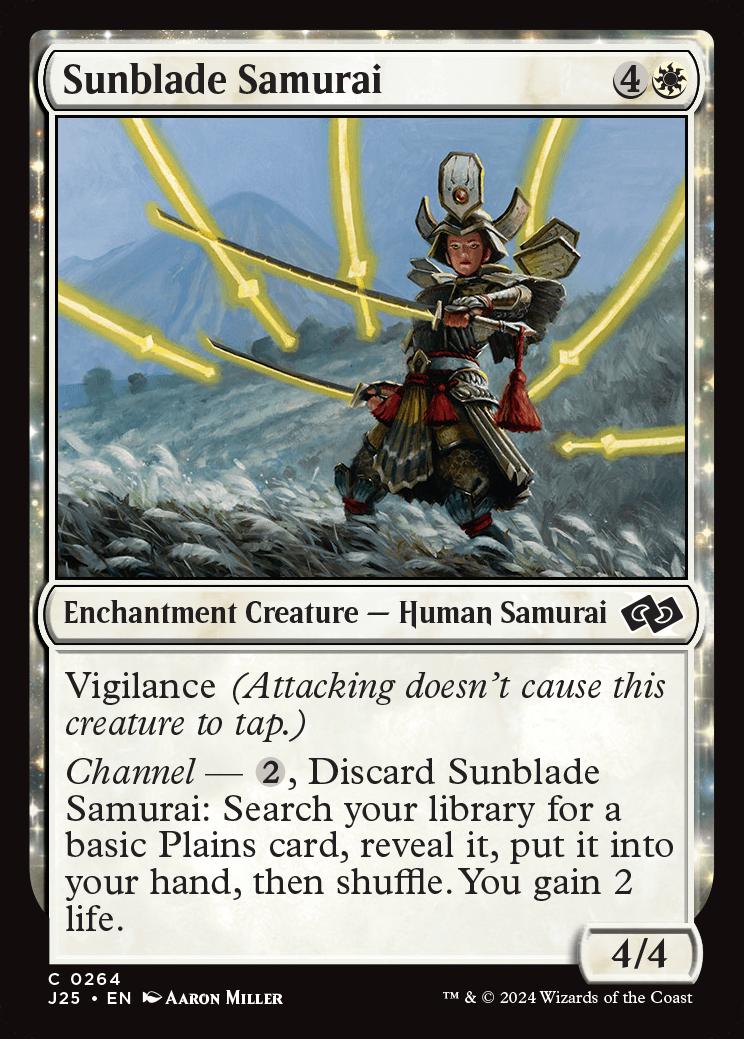 Sunblade Samurai | Foundations Jumpstart | Card Kingdom