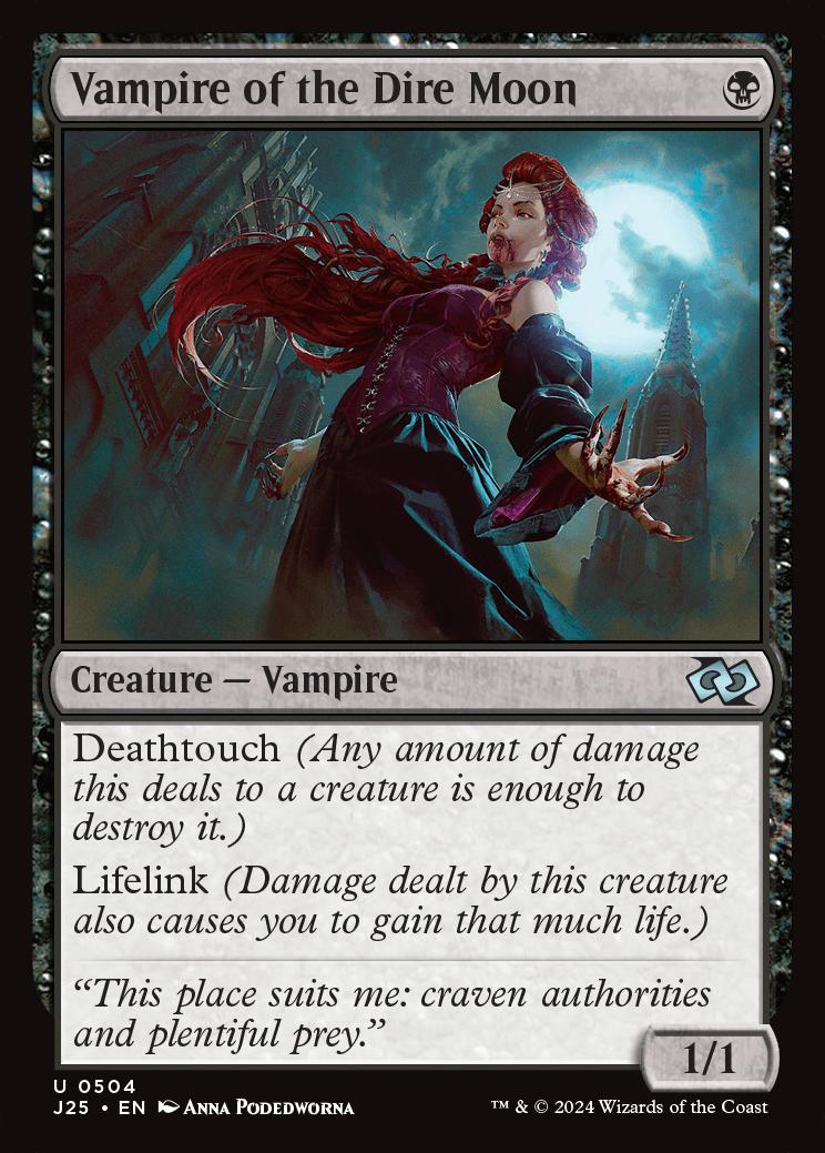 Vampire of the Dire Moon | Foundations Jumpstart | Card Kingdom