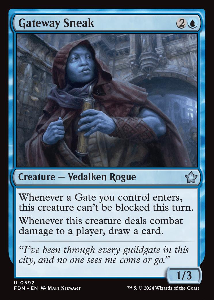 Gateway Sneak | Foundations | Standard | Card Kingdom