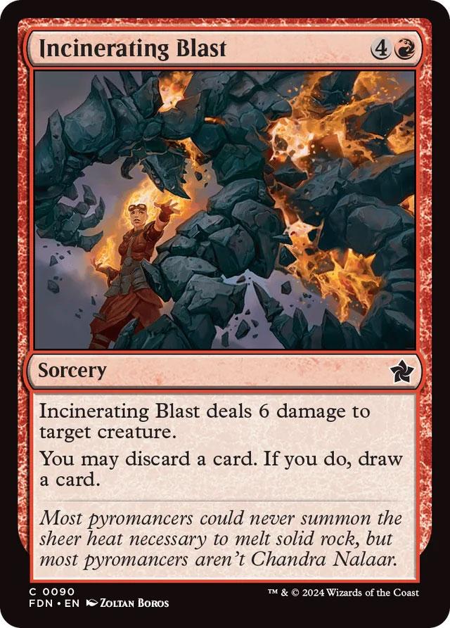 Incinerating Blast | Foundations | Standard | Card Kingdom