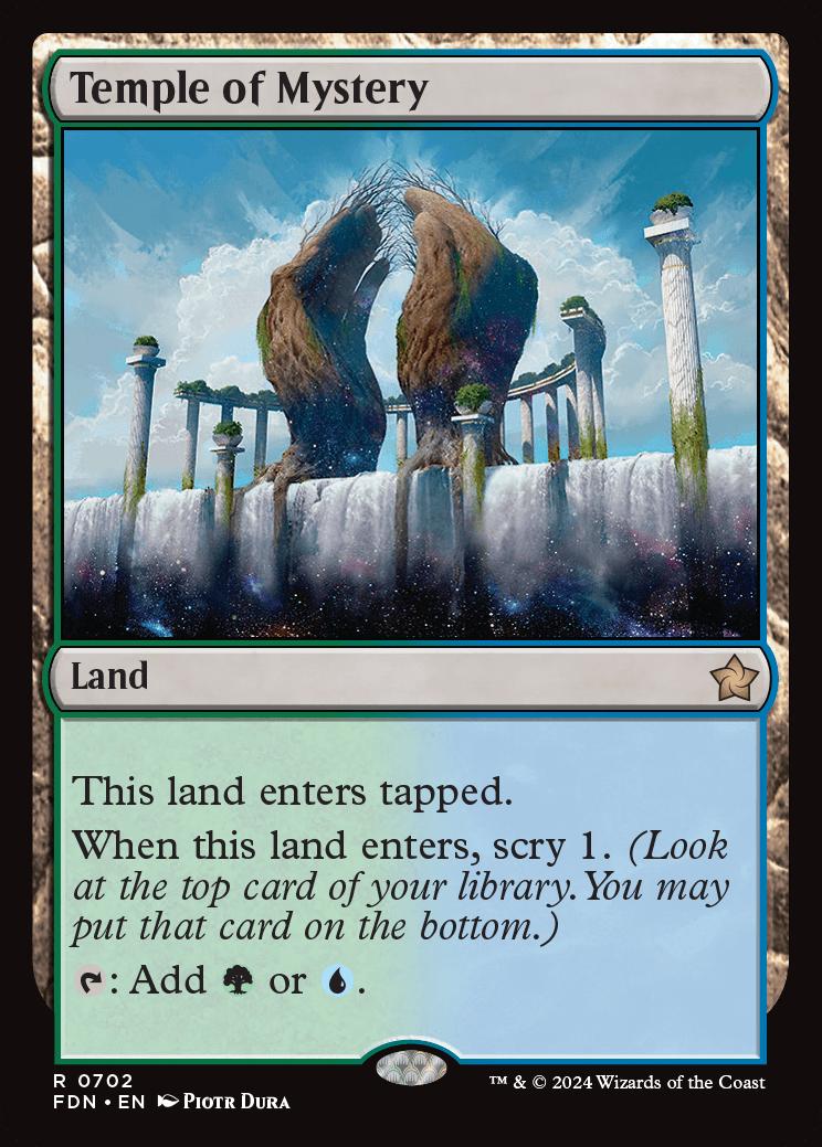 Temple of Mystery | Foundations | Standard | Card Kingdom