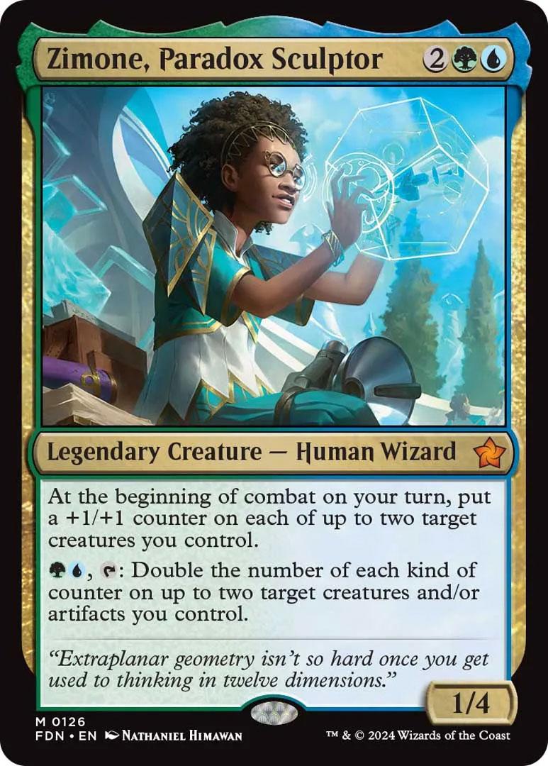 Zimone, Paradox Sculptor | Foundations | Standard | Card Kingdom