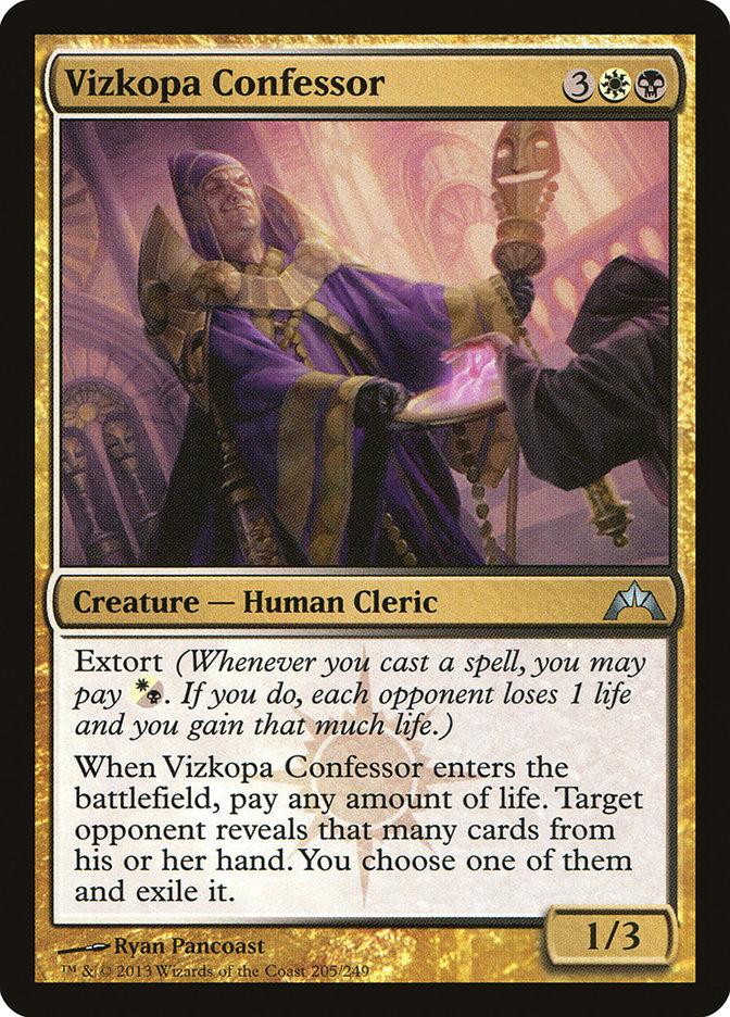 Vizkopa Confessor | Gatecrash | Modern | Card Kingdom