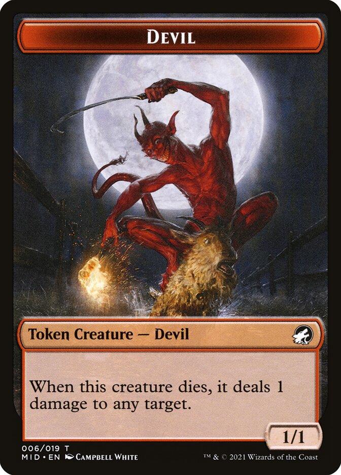 Devil Token | Innistrad: Midnight Hunt | Standard | Card Kingdom