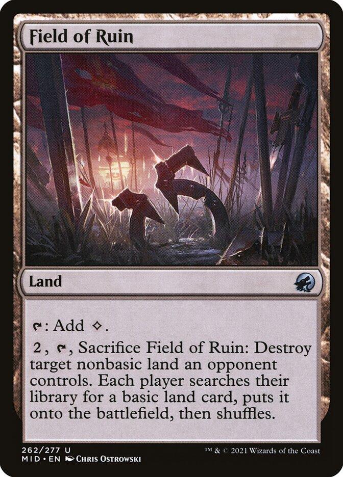 Field of Ruin | Innistrad: Midnight Hunt | Standard | Card Kingdom
