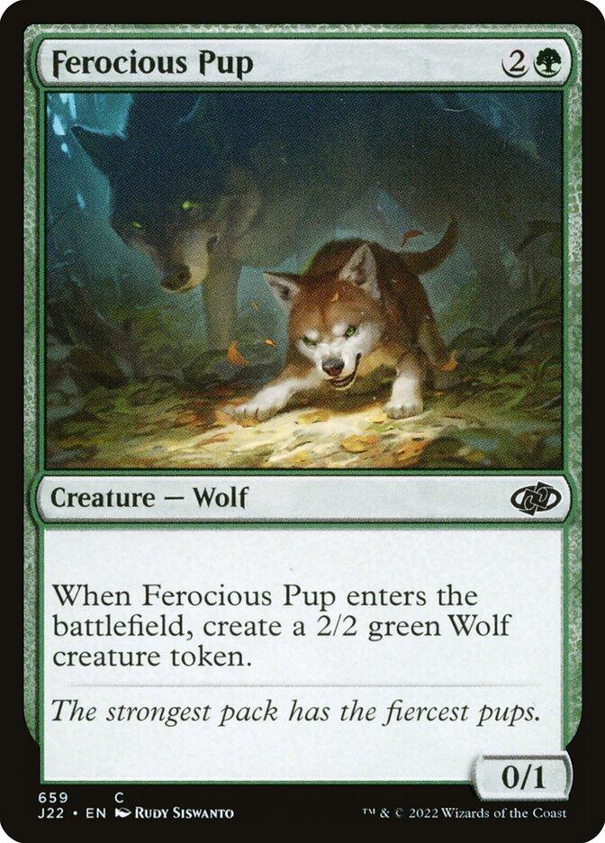 Ferocious Pup | Jumpstart 2022 | Card Kingdom