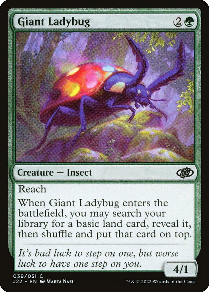Giant Ladybug | Jumpstart 2022 | Card Kingdom