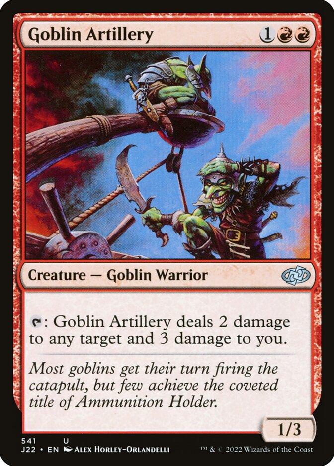 Goblin Artillery | Jumpstart 2022 | Card Kingdom